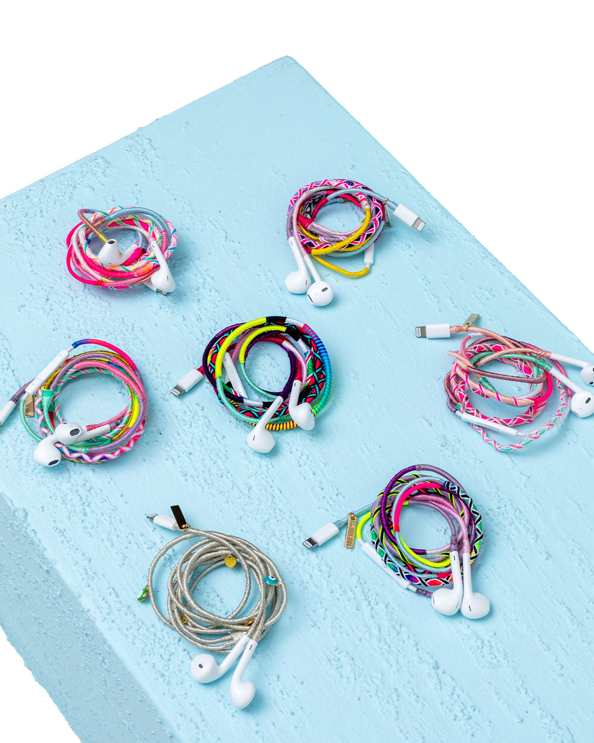 Buy Earphones Online, Hand Wrapped Earphones - lepompomshop.com – Le ...