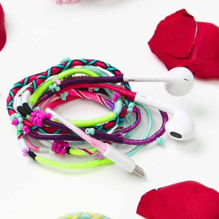Buy Earphones Online, Hand Wrapped Earphones - lepompomshop.com – Le ...