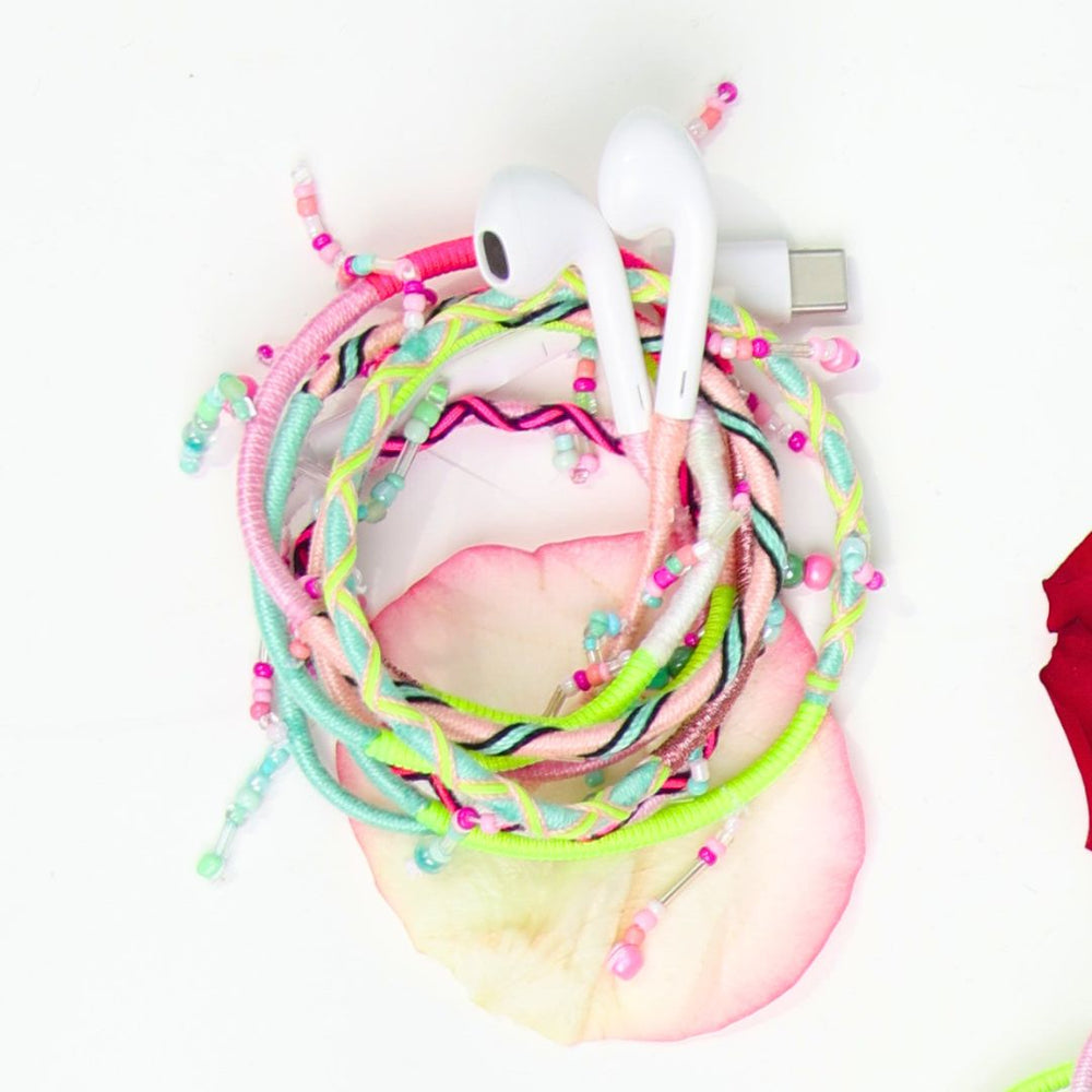 Buy Earphones Online, Hand Wrapped Earphones - lepompomshop.com – Le ...