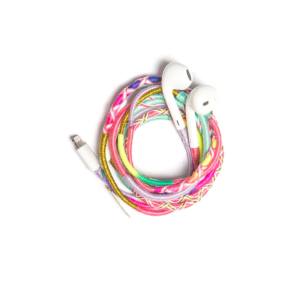 Buy Earphones Online, Hand Wrapped Earphones - lepompomshop.com – Le ...