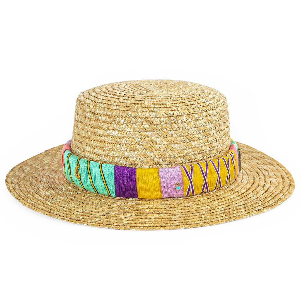 Sunny Straw Hat – Le Pom Pom